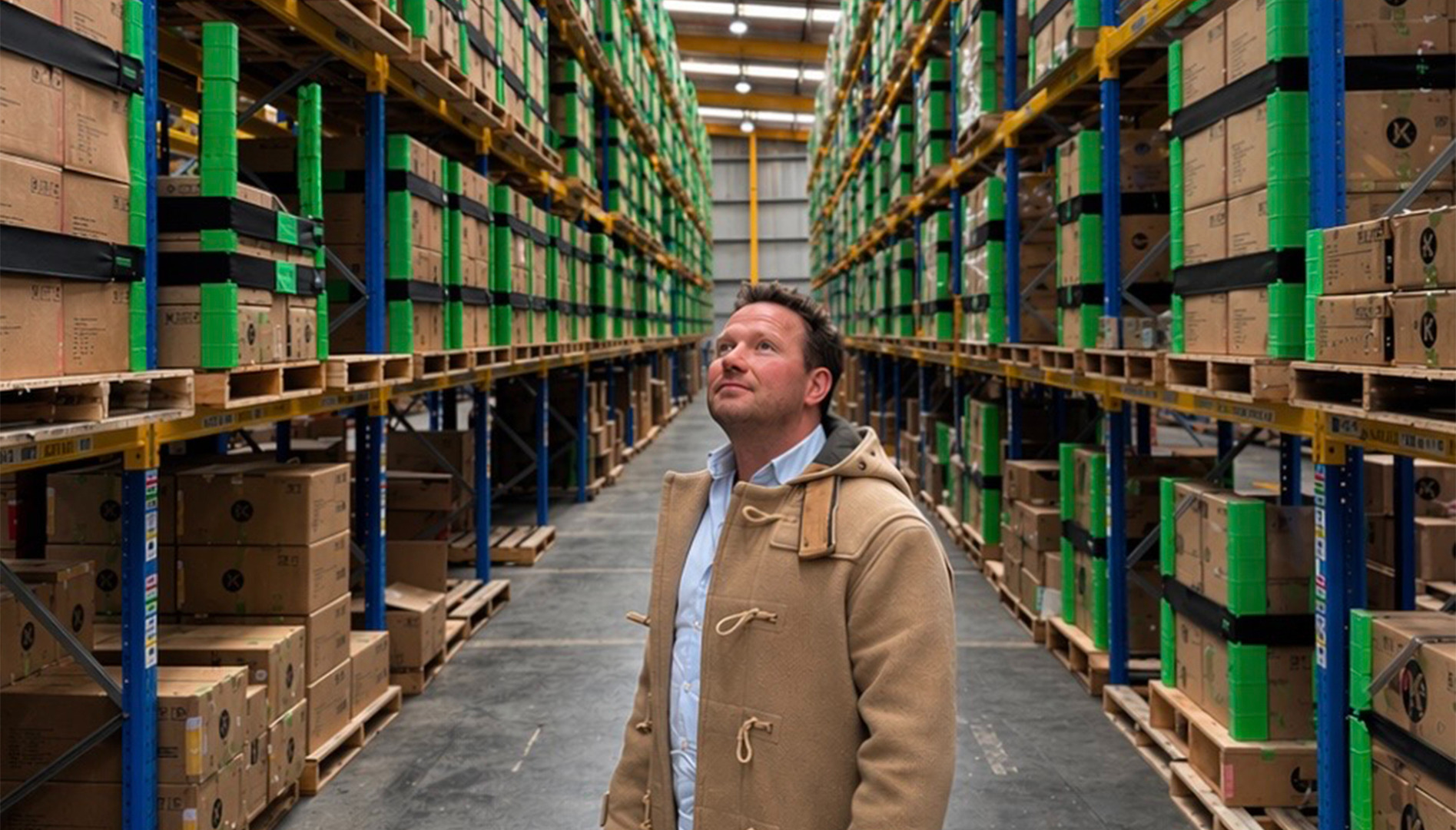 Frank Green founder wants to rid warehouses of plastic pallet wrap